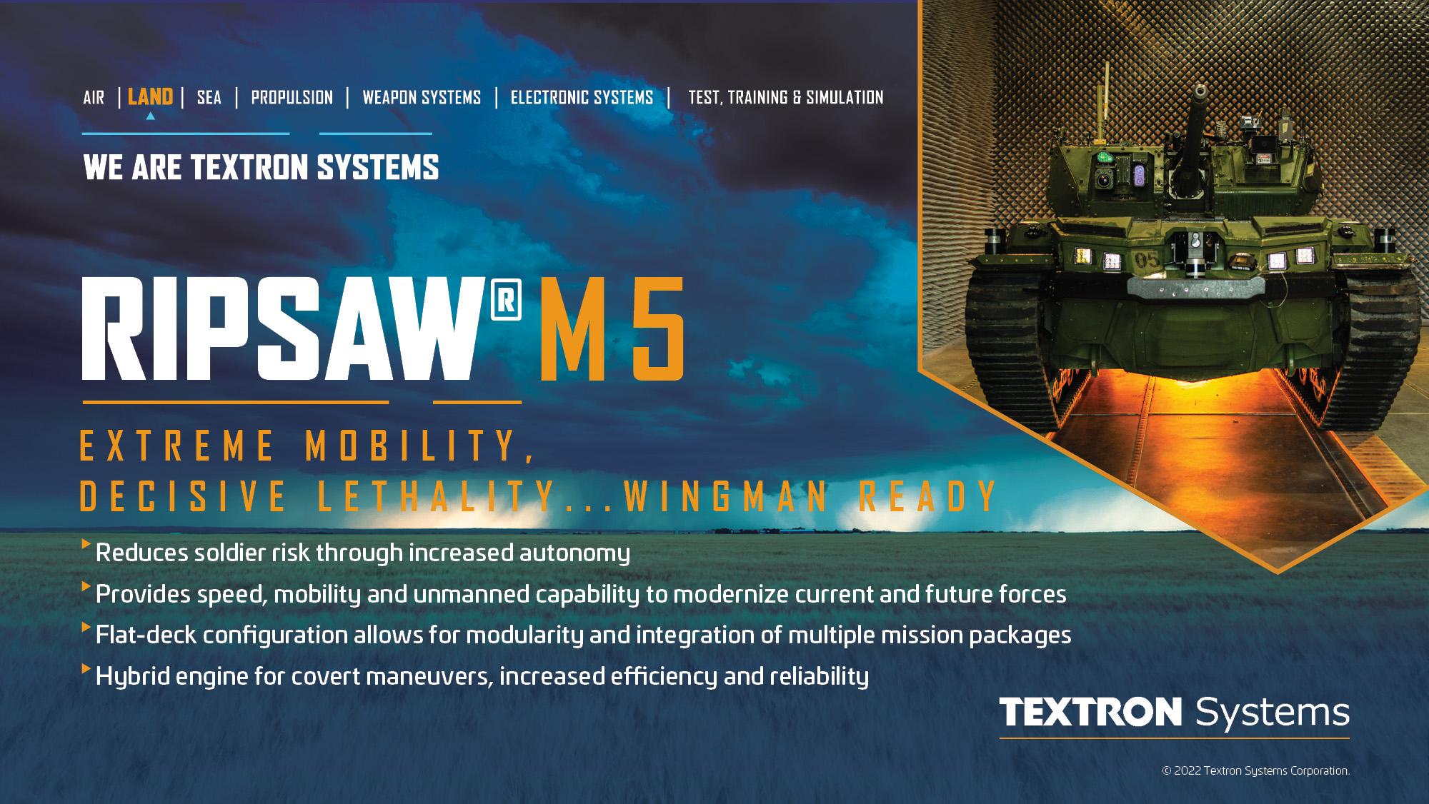 Pushing Past Possible | Textron Systems