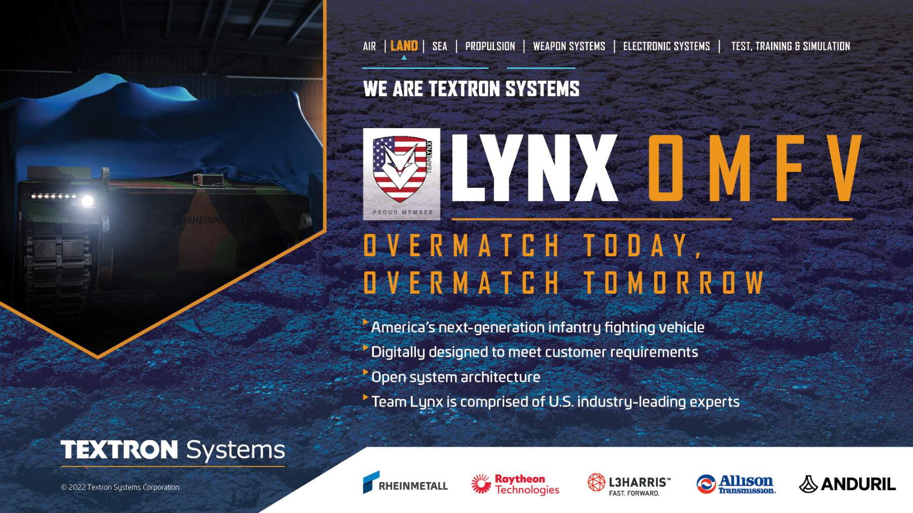 Pushing Past Possible | Textron Systems