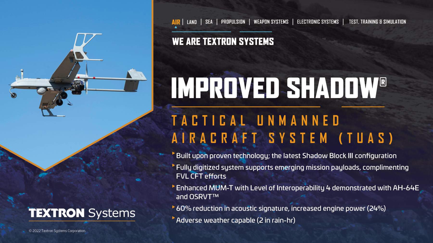 Pushing Past Possible | Textron Systems