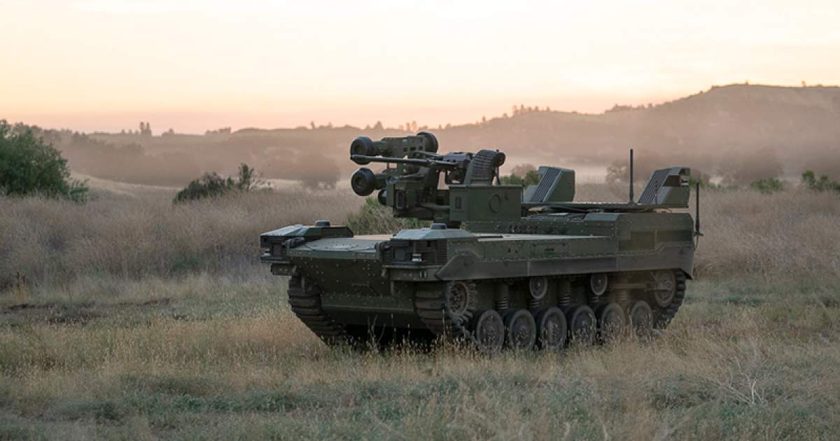 Self-driving RIPSAW® M3 vehicle announced | Textron Systems Self-driving RIPSAW® M3 vehicle announced | Textron Systems