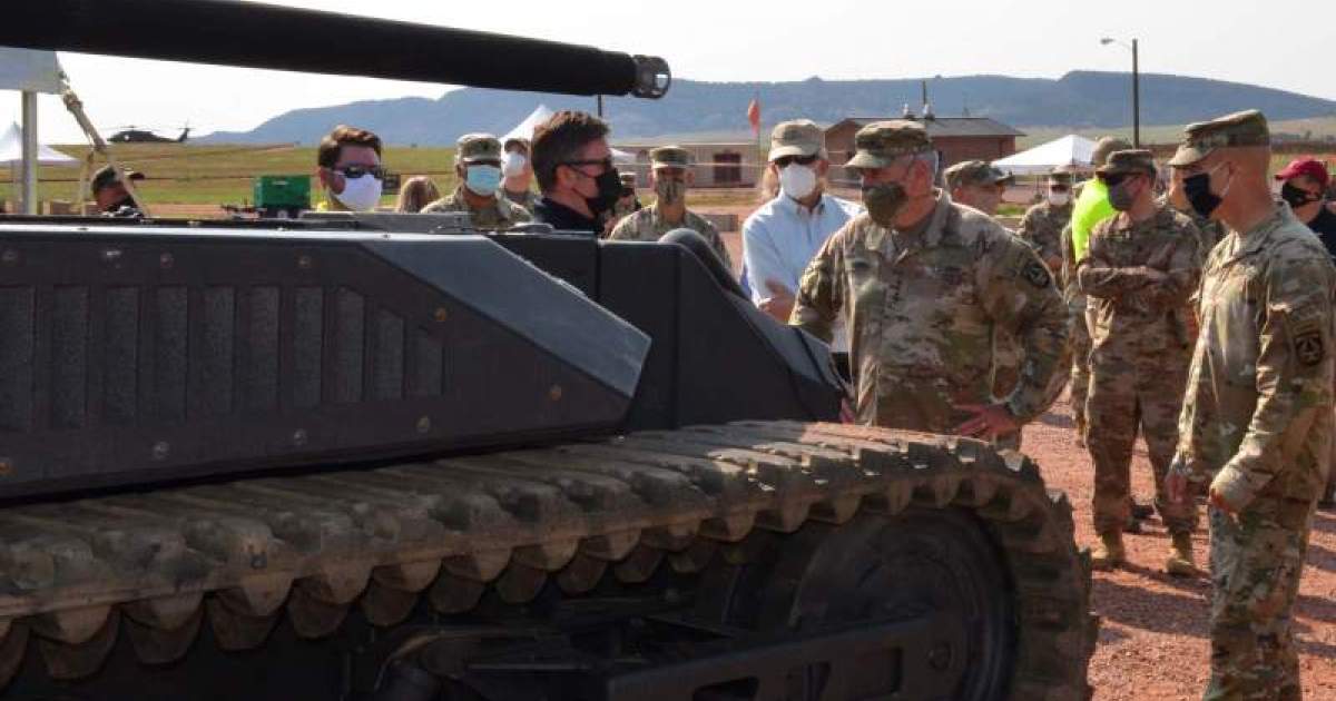 Ripsaw M5 Robotic Combat Vehicle showcased at Army’s Soldier ...