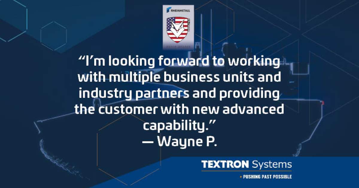 Faces of Team Lynx: Meet Wayne P. | Textron Systems
